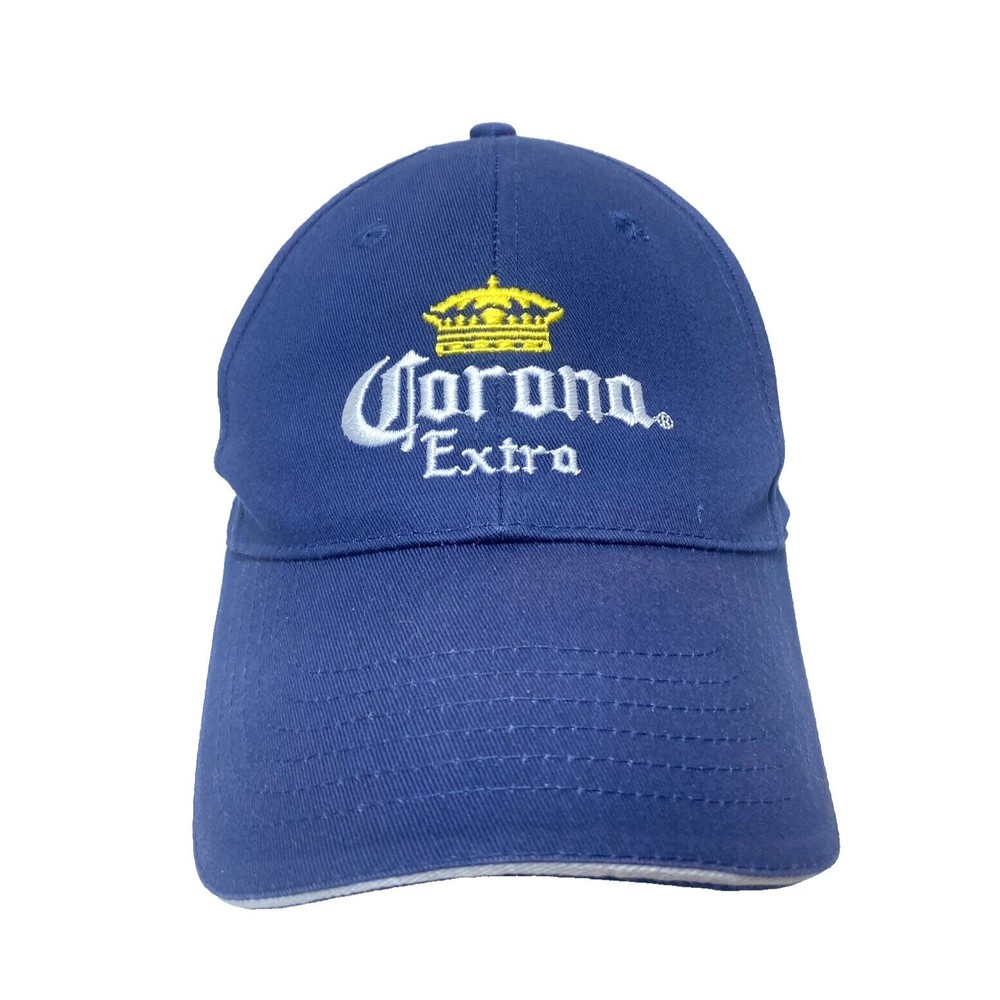 Corona Extra Beer Hat, Royal Blue Beer Logo Mens Base… - Gem